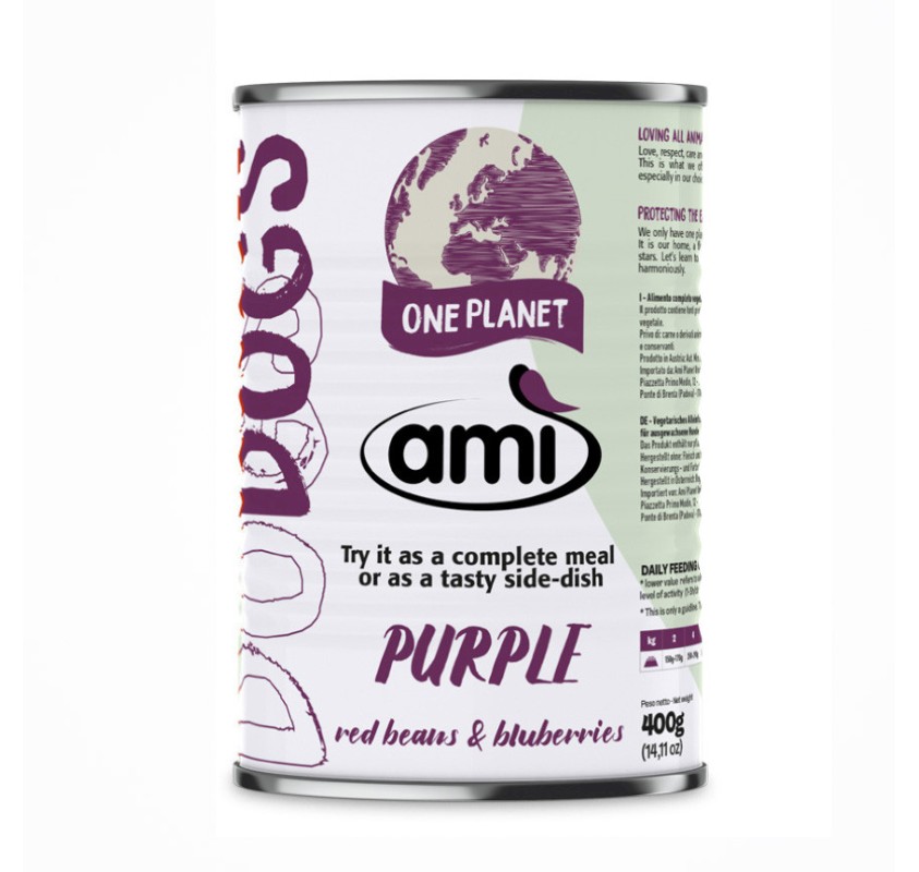 Vegetarian wet food for dogs Natural